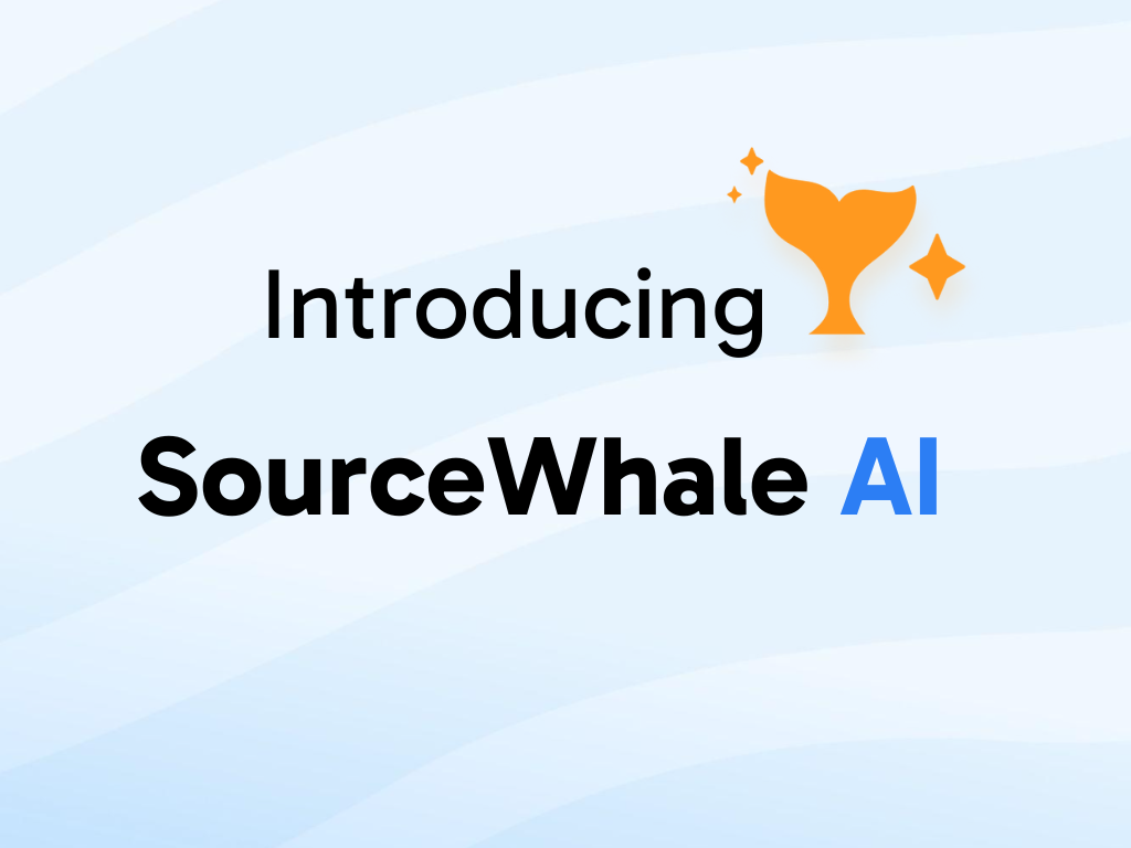 Introducing SourceWhale AI - SourceWhale